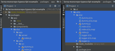 TypeScript aliases and Lerna monorepo setup - webman.pro